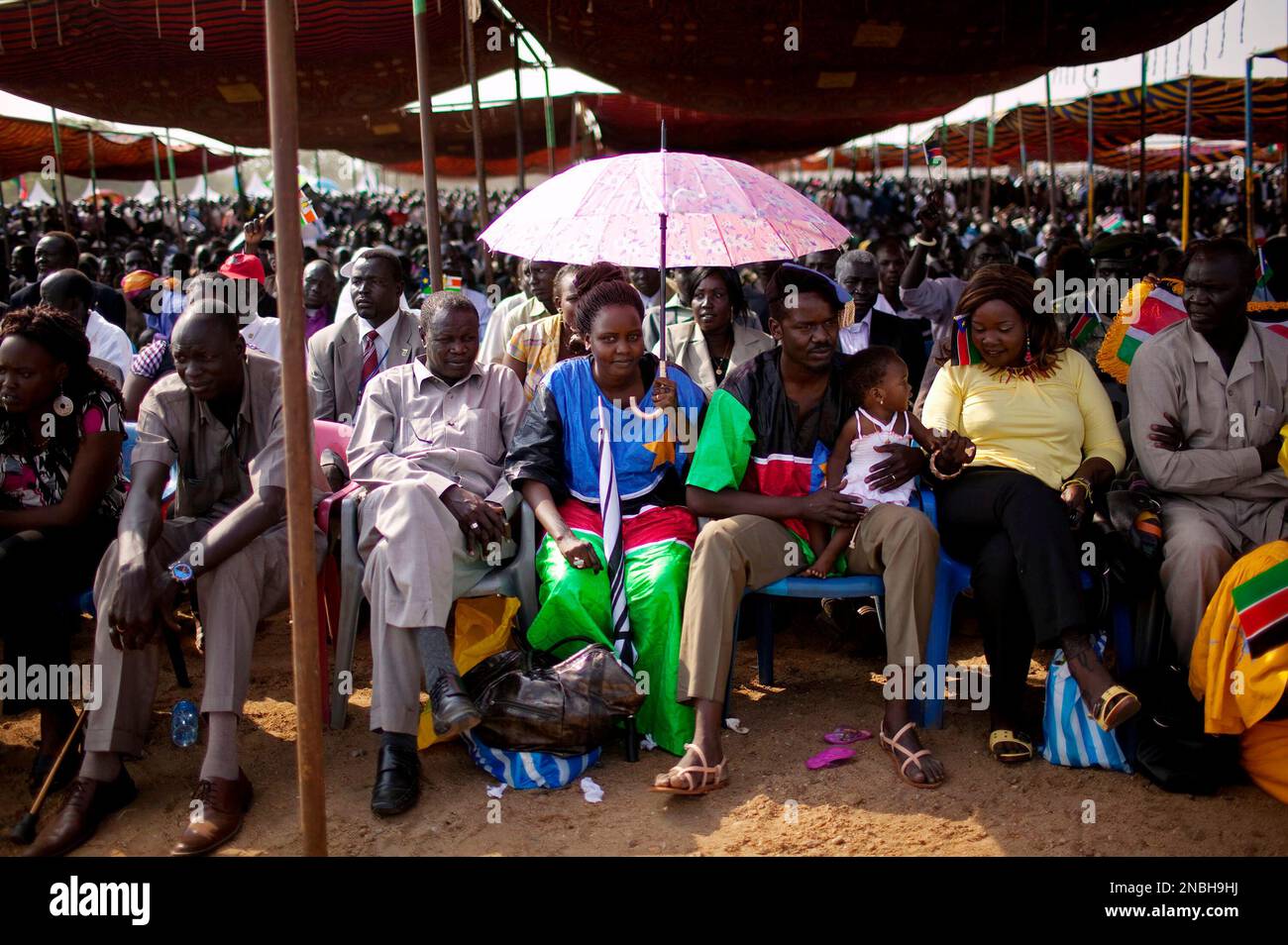 Southern Sudanese gather to celebrate their first independence day in ...