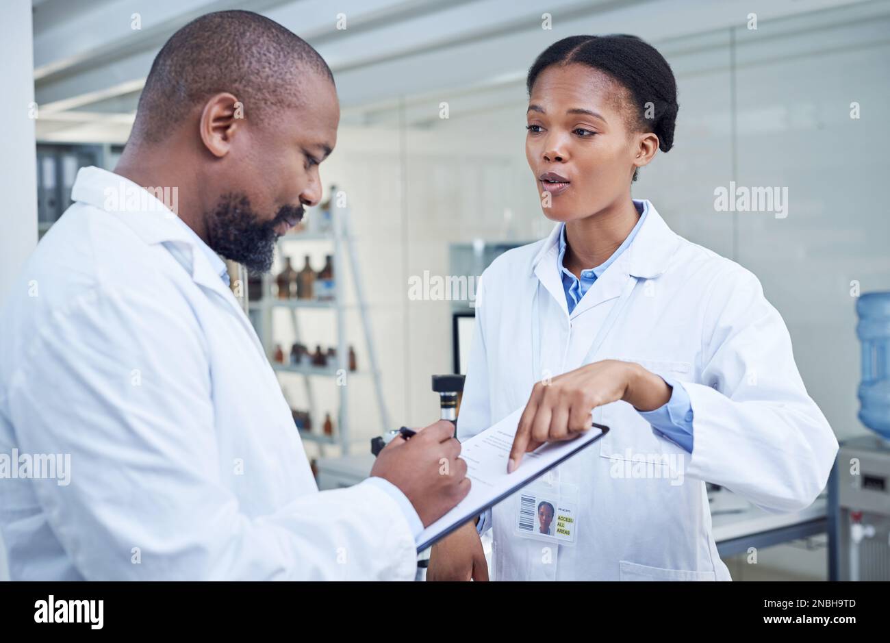 When a problem arises, they hop right on solving it. two scientists ...