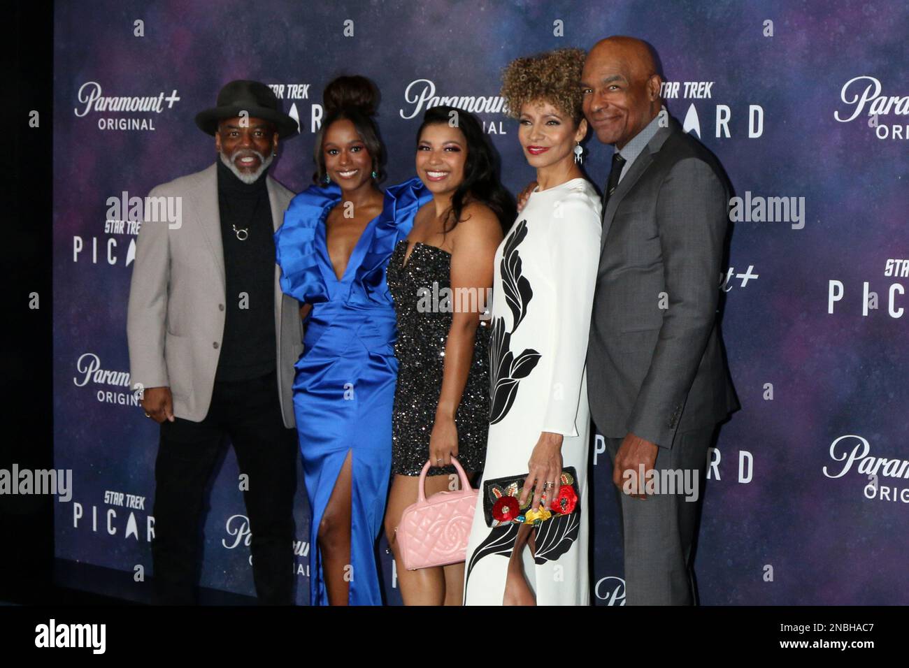 LOS ANGELES - FEB 9: LeVar Burton, Ashlei Sharpe Chestnut, Mica Burton ...