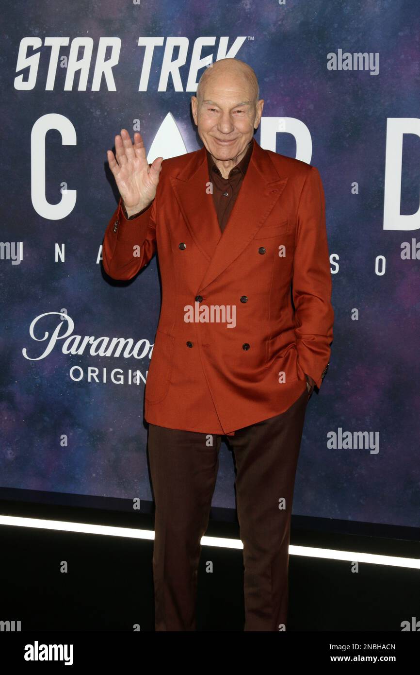 LOS ANGELES - FEB 9: Sir Patrick Stewart at the Picard Season Three ...