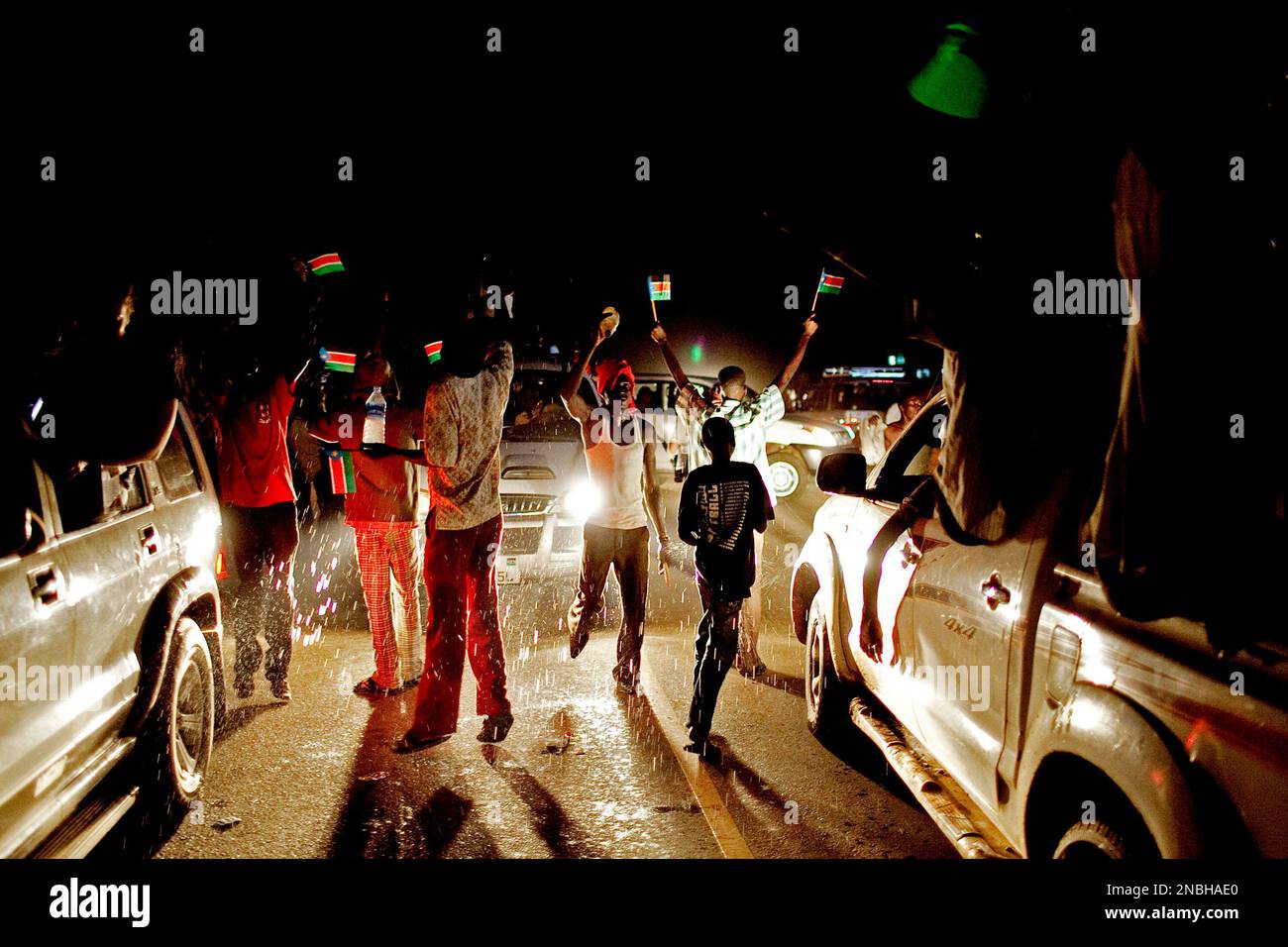 Southern Sudanese celebrate independence from northern Sudan at ...