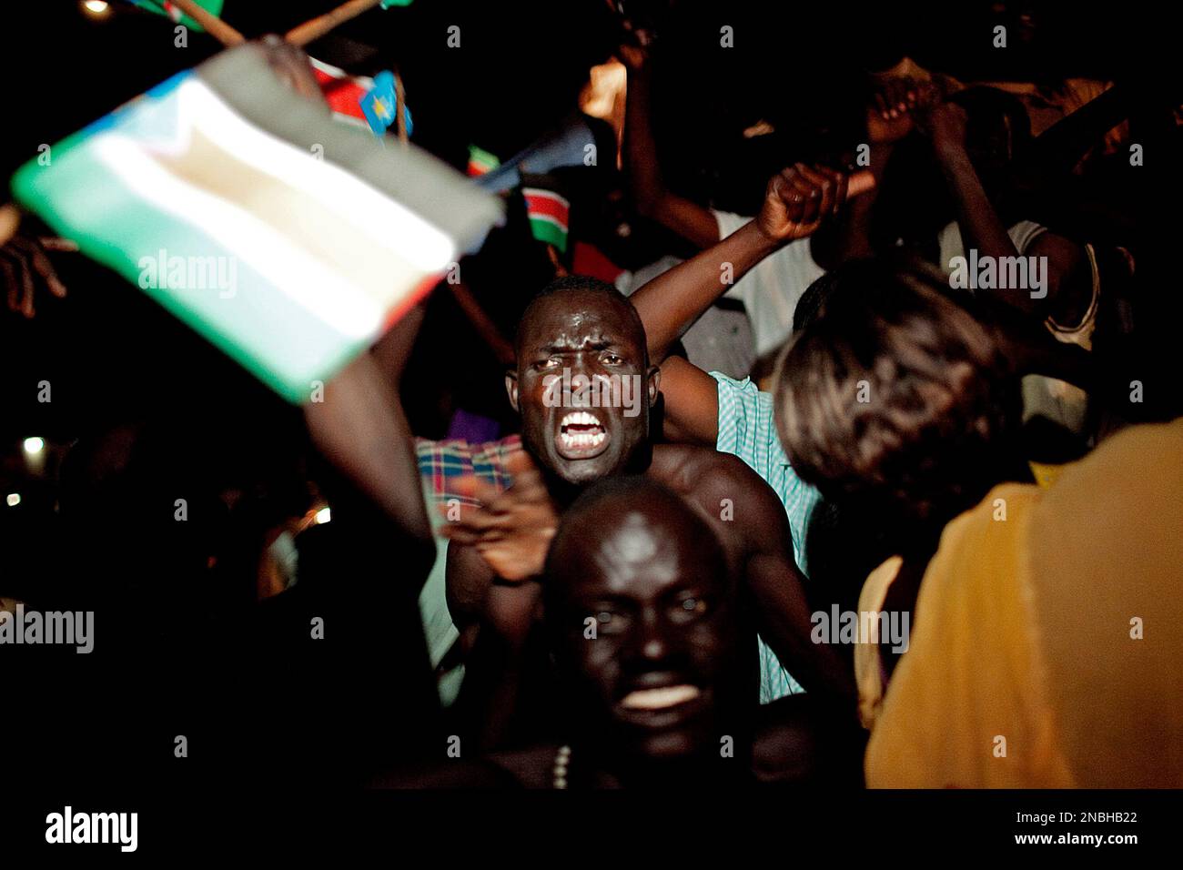 Southern Sudanese celebrate independence from northern Sudan at ...
