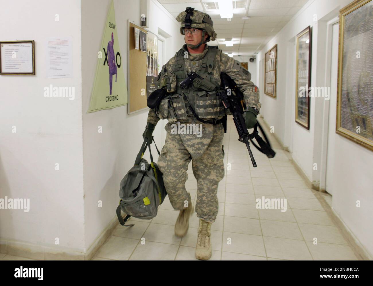 U.S. Army Maj. David Rozelle, Executive Officer for 5th Squadron, 7th ...