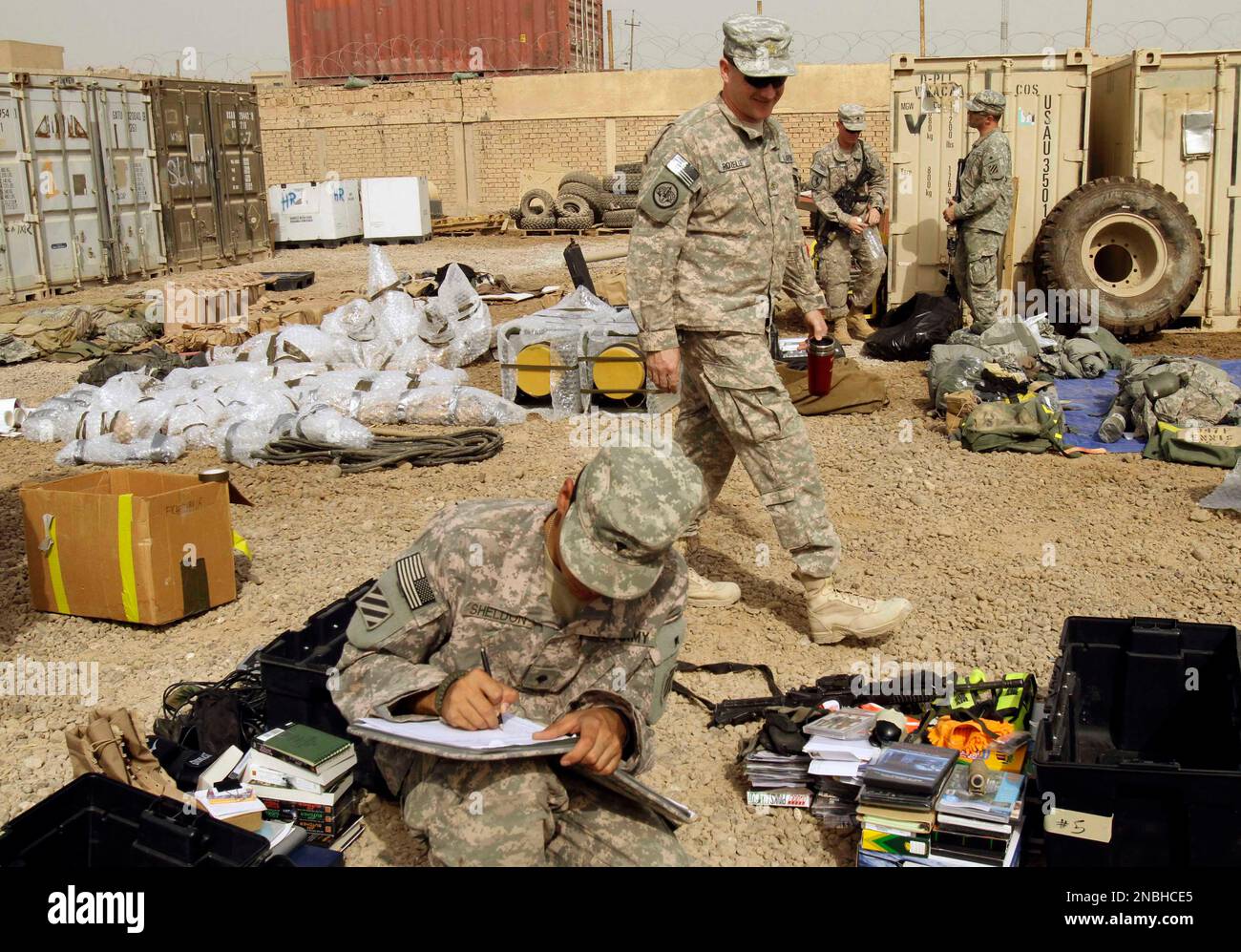 U.S. Army Maj. David Rozelle, Executive Officer for 5th Squadron, 7th ...