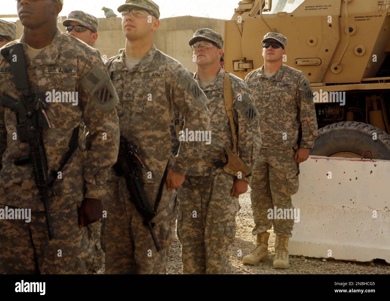 U.S. Army Maj. David Rozelle, Executive Officer for 5th Squadron, 7th ...