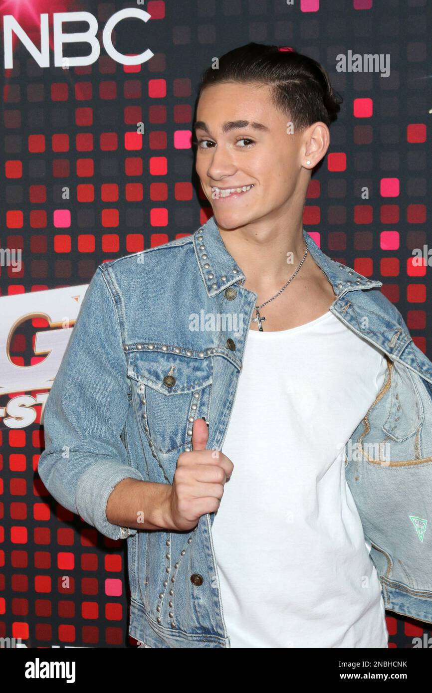 LOS ANGELES - NOV 3: Aidan Bryant at the America's Got Talent: All-Stars Red Carpet at CBS ...