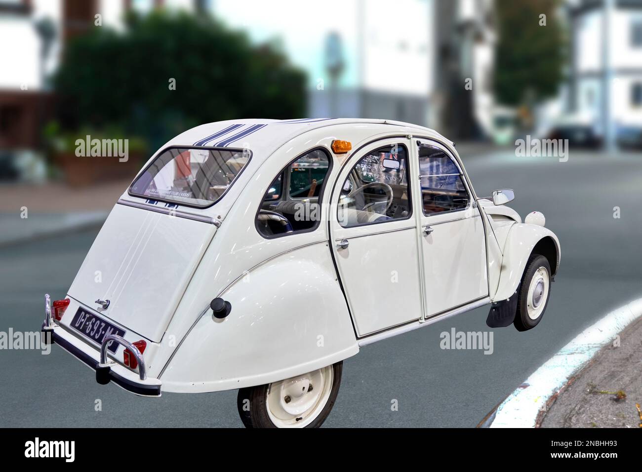Citroen 2CV small car from France from 1965 with excellent suspension ...