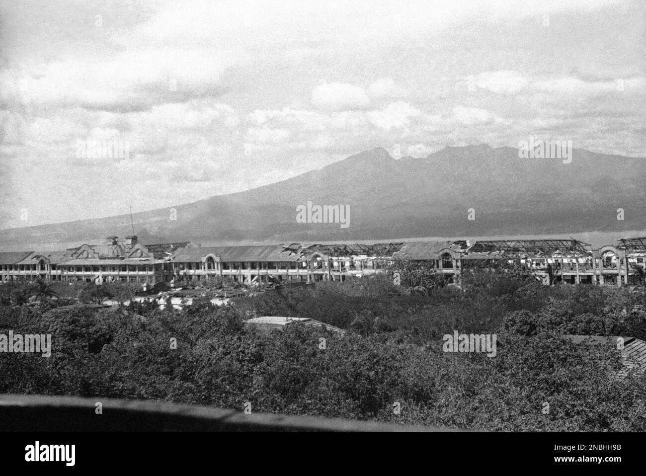 Bataan peninsula, Philippines, and its lofty Mariveles Mountain ...
