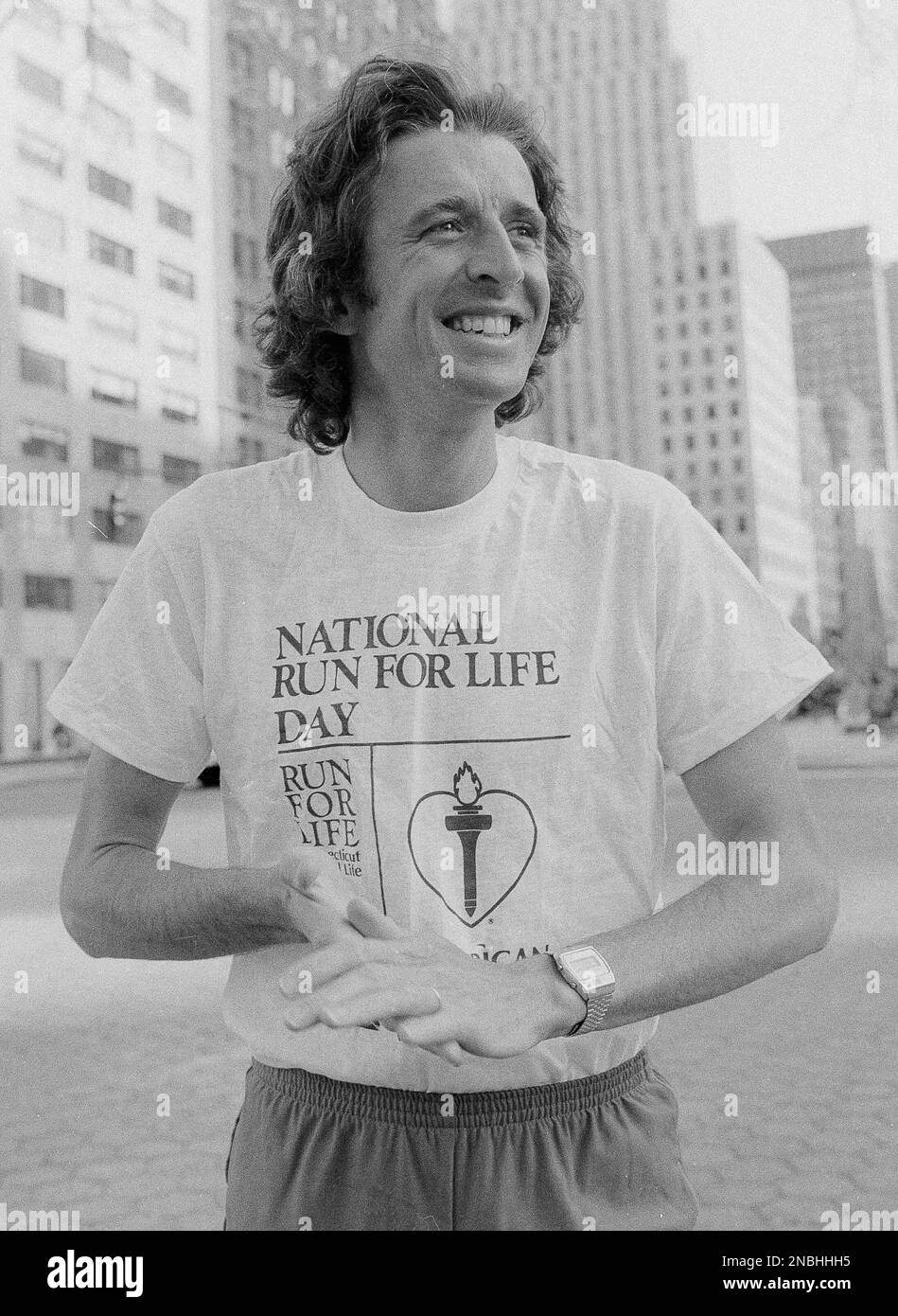 Frank Shorter shown April 16, 1980. Shorter is the marathon runner who ...