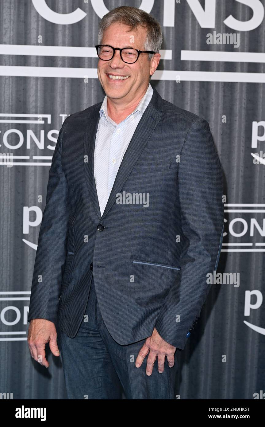 Los Angeles, USA. 13th Feb, 2023. Steve Stark at the premiere for "The Consultant" at the Culver ...