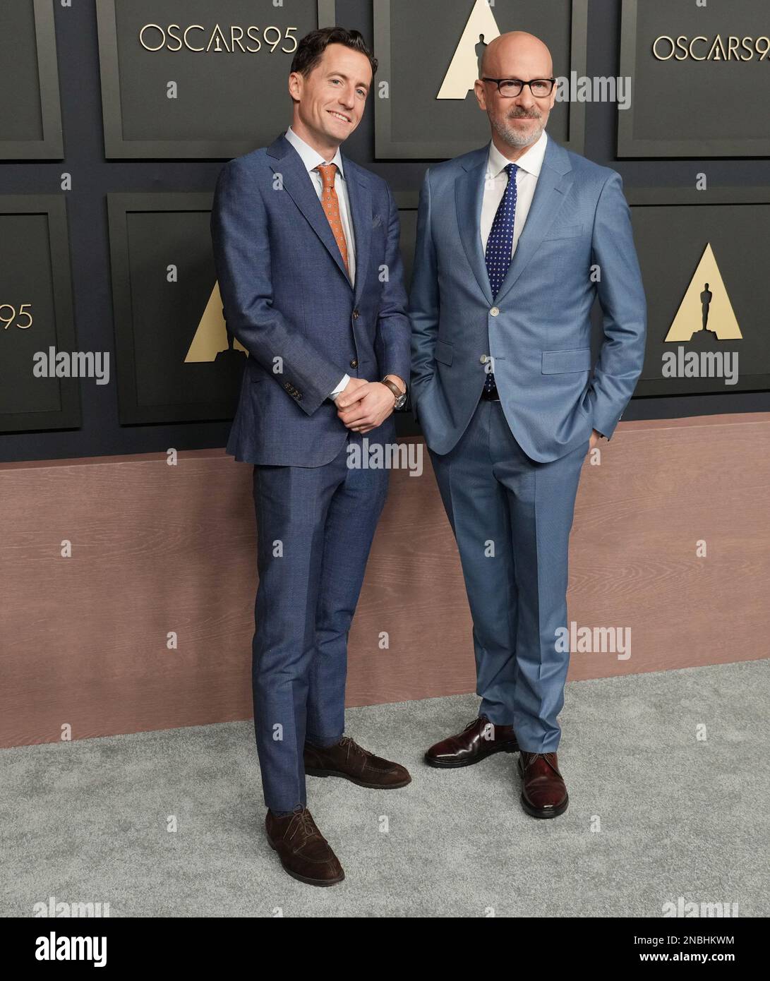 Beverly Hills, CA on Monday, February 13, 2023. (L-R) Conall Jones and ...