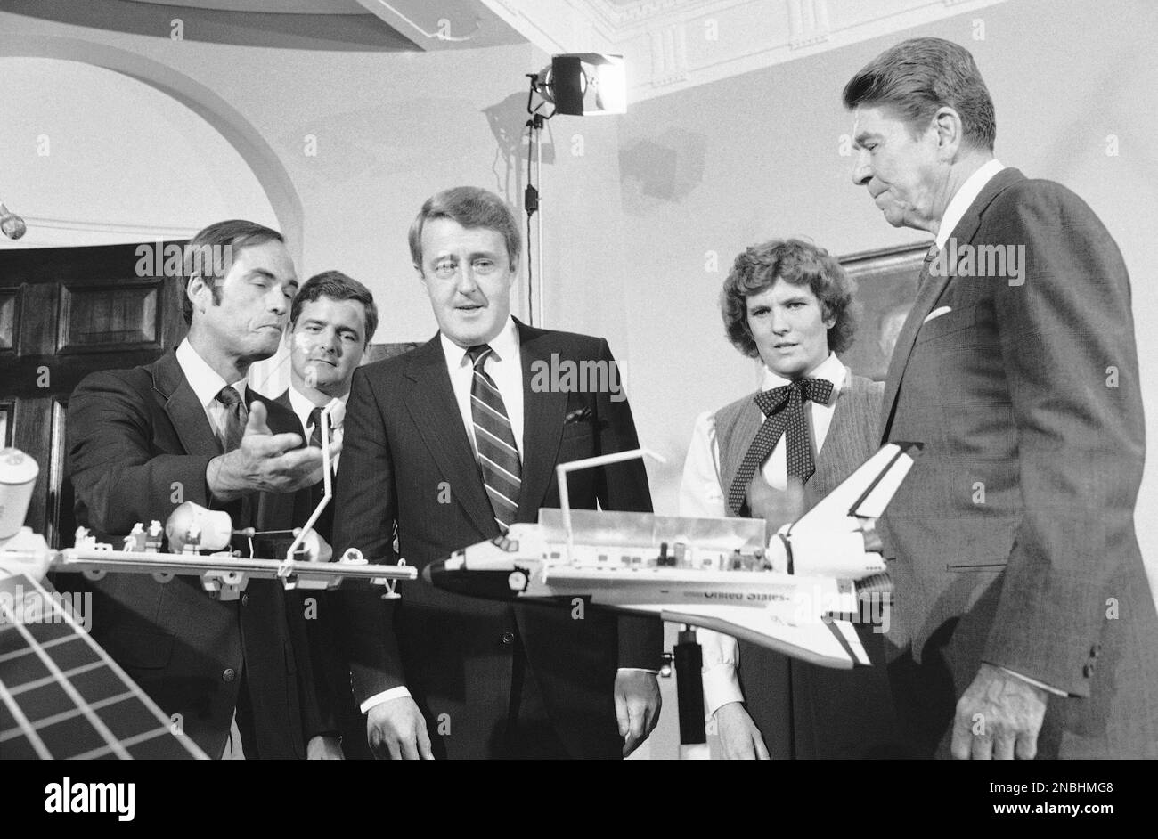 FILE - In this Tuesday, Sept. 25, 1984 file picture, U.S. President ...