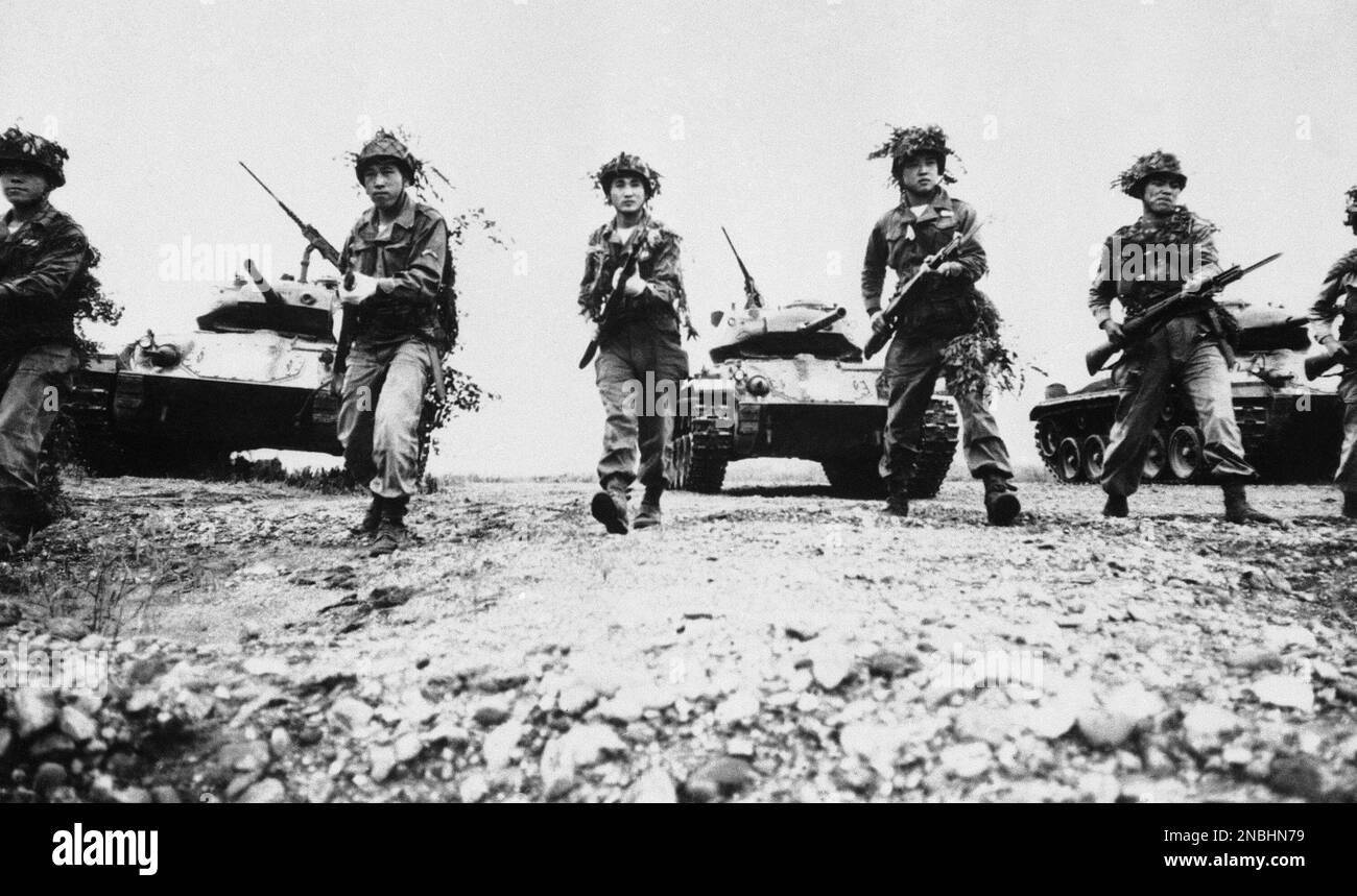 The 110,000 man army of Japan’s new “self defense force,” which was ...