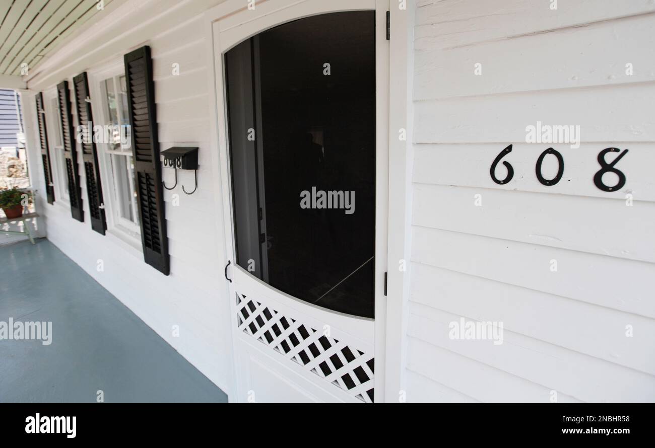 The childhood home of country singer Patsy Cline in Winchester, Va ...