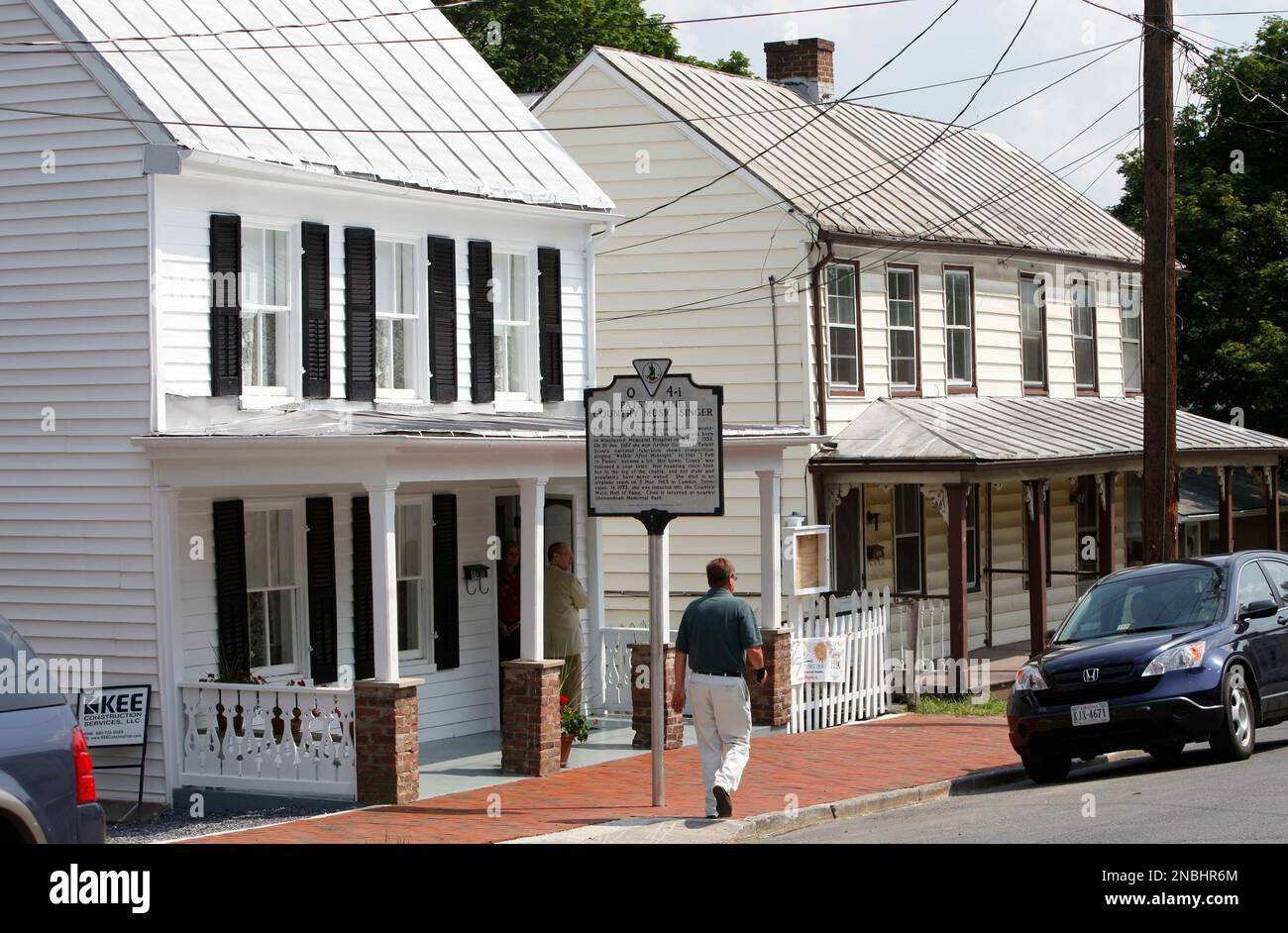 The childhood home of country singer Patsy Cline in Winchester, Va ...