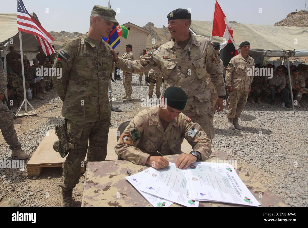 Brig.-Gen Dean Milner, Commander of Canadian forces in Afghanistan ...