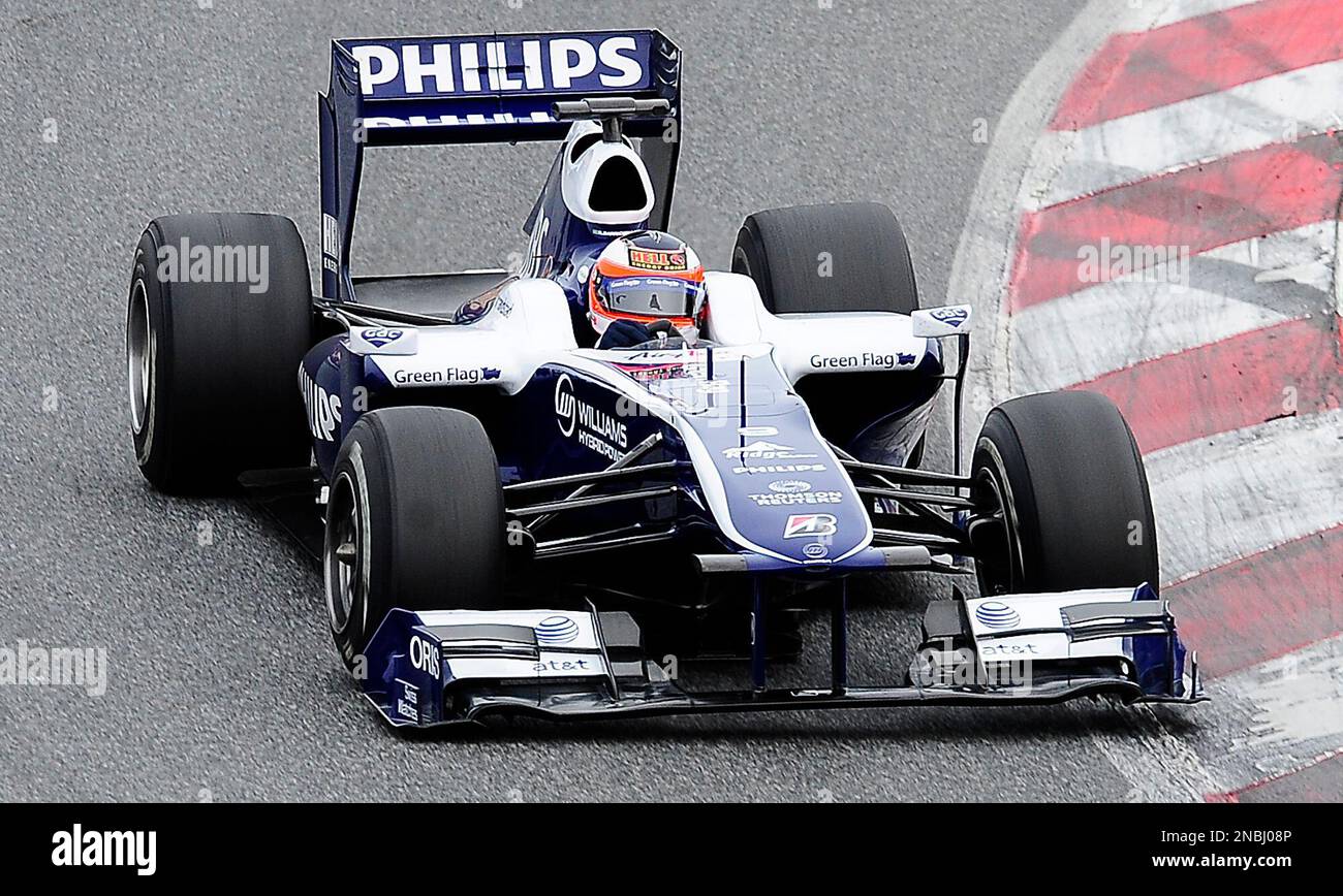 FILE - In this Feb. 28, 2010 file photo, Williams' Formula One driver ...