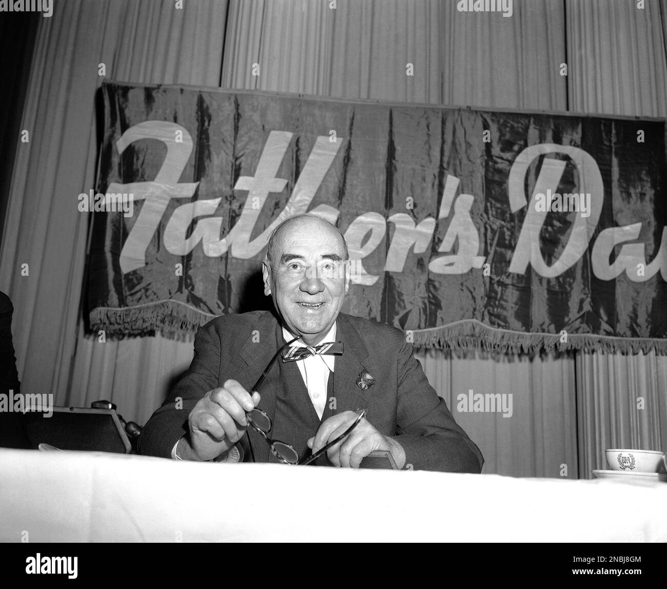 Joseph N. Welch, Army Counsel in the army McCarthy hearings is shown ...