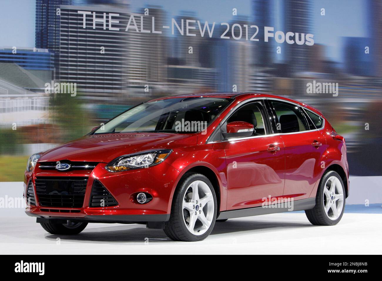 FILE - Nov. 17, 2010 file picture shows the 2012 model year Ford Focus ...