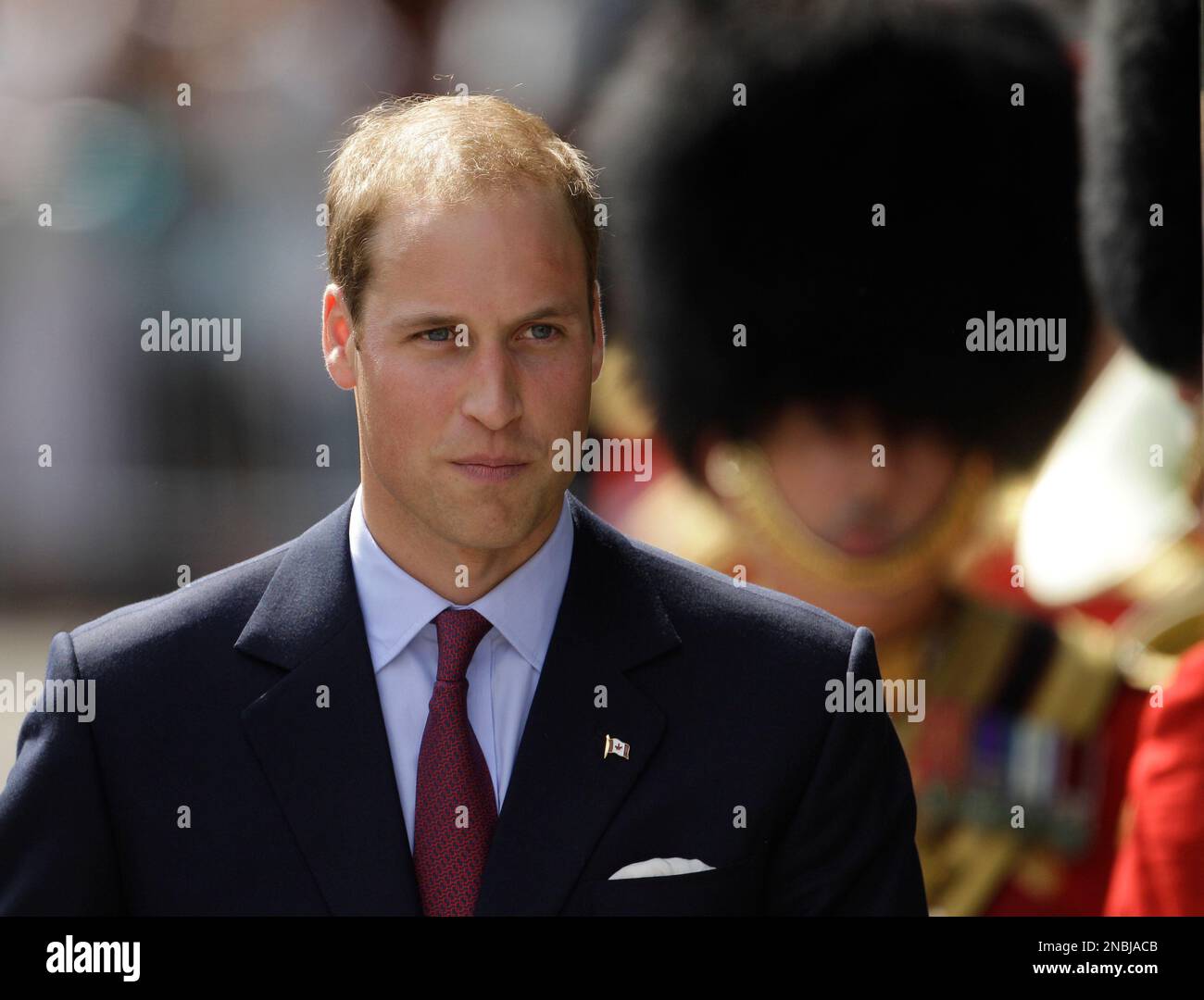 Prince William at the Official Welcome Ceremony to Canada at Rideau ...