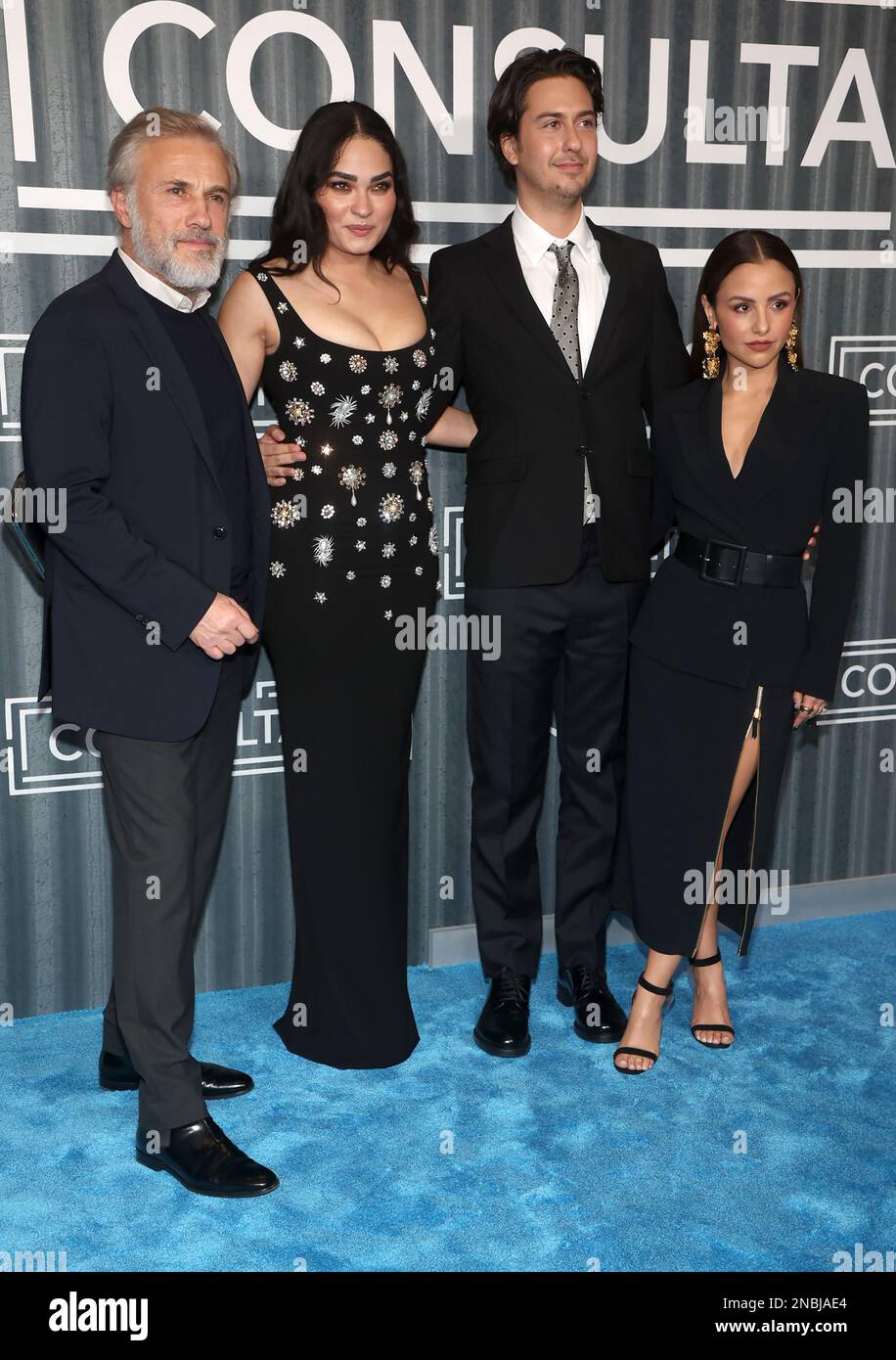 Culver City, California - 13 February 2023 - Christoph Waltz, Brittany ...