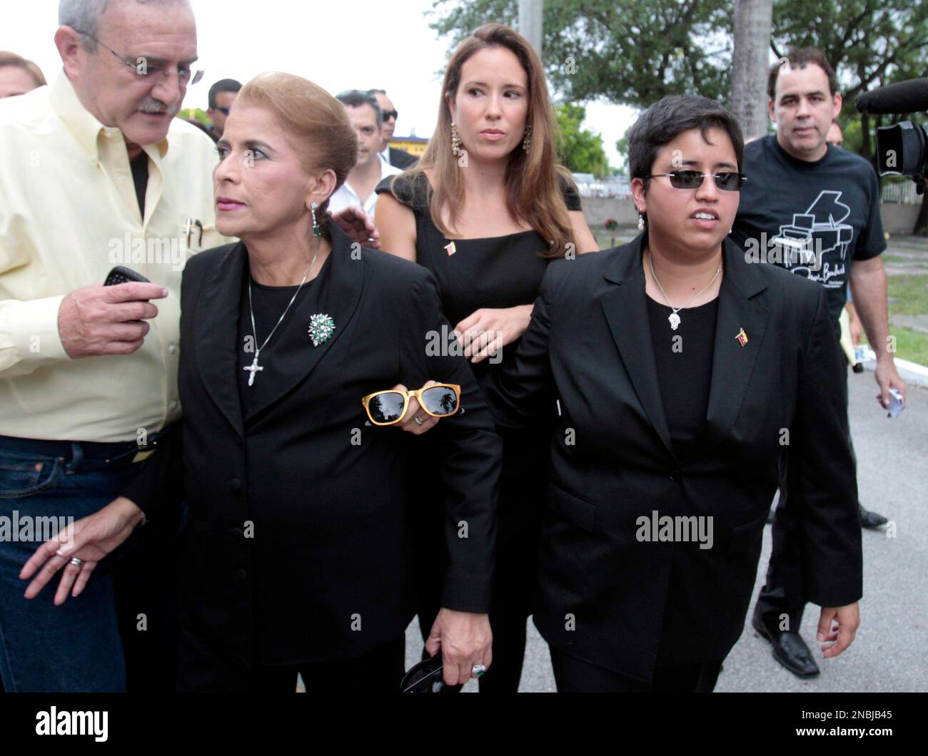 Cecilia Matos, former Venezuelan President Carlos Andres Perez ...