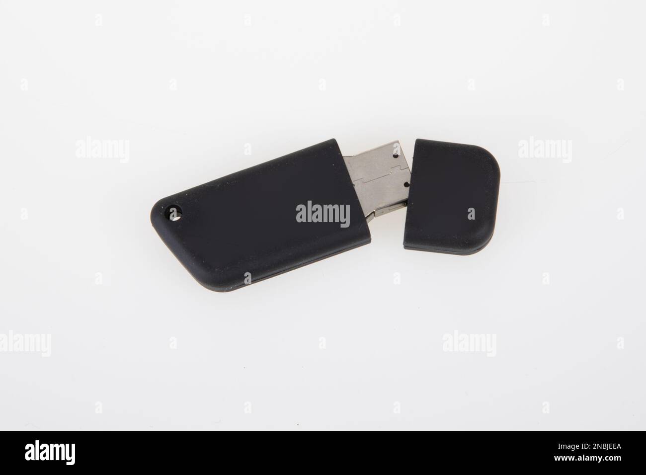 usb black flash usb memory drive computer device technology on white ...