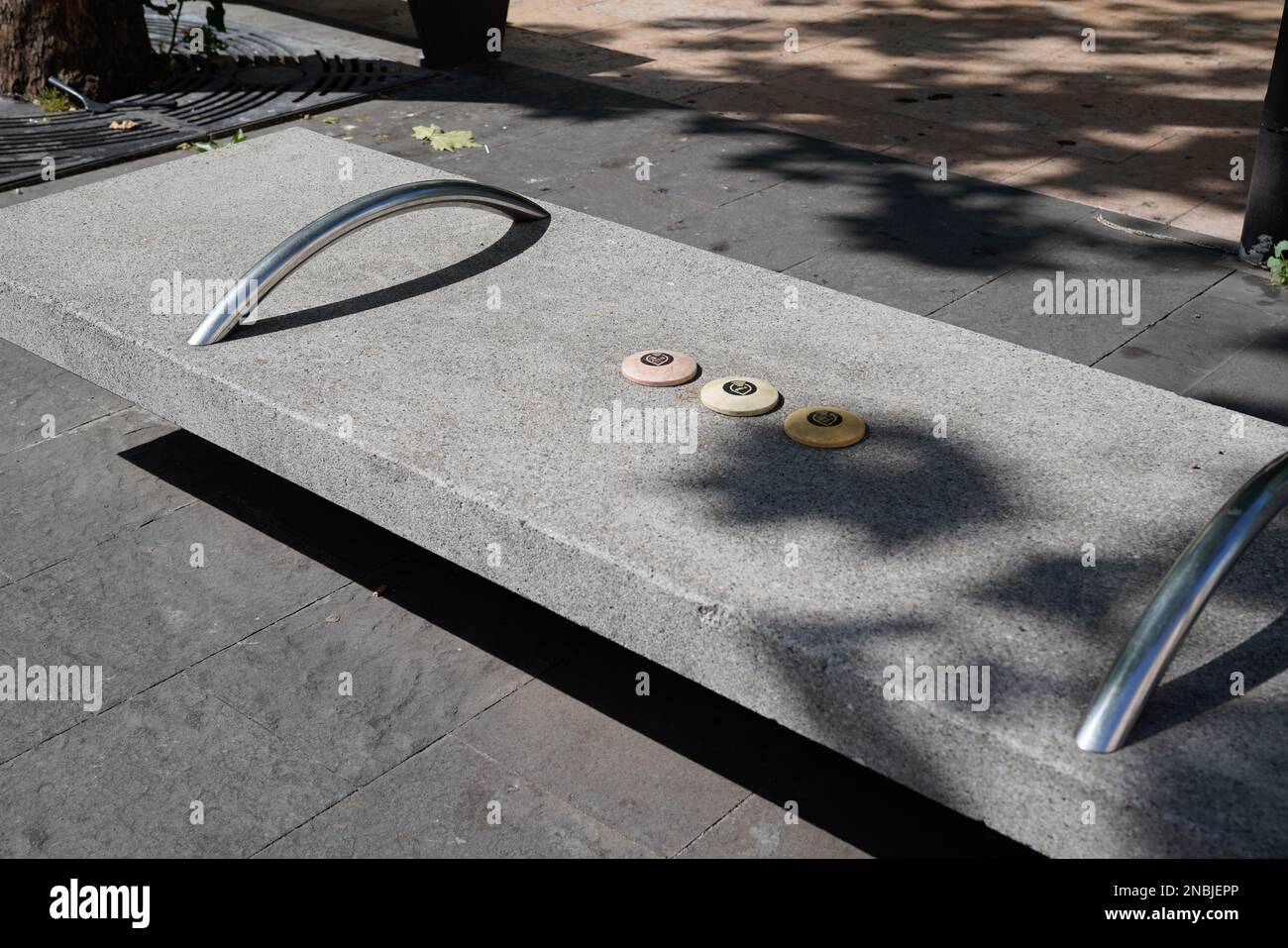 prohibition bench to sit in hostile design architecture defensive bar ...