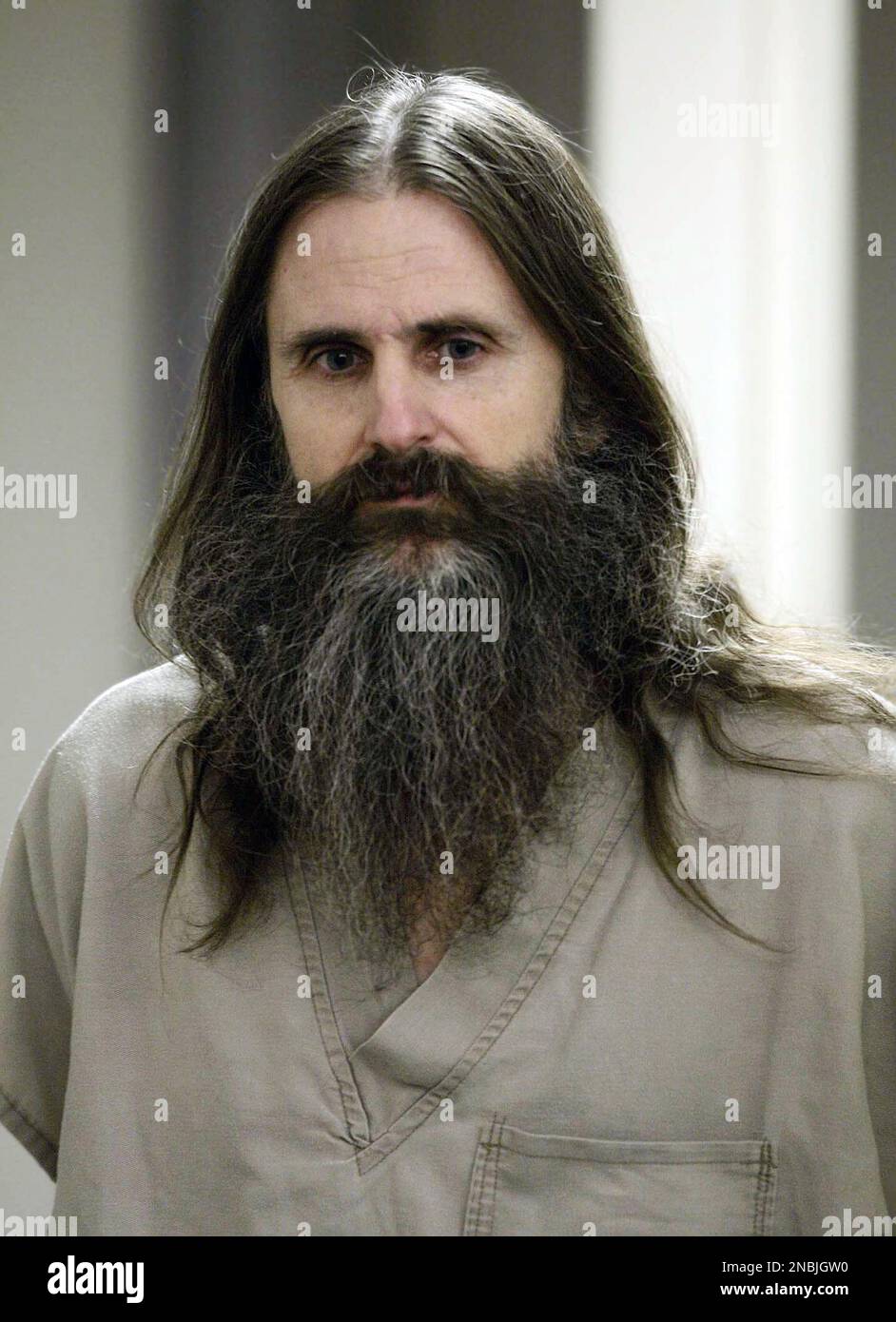 FILE - This Feb. 17, 2005 file photo shows Brian David Mitchell ...