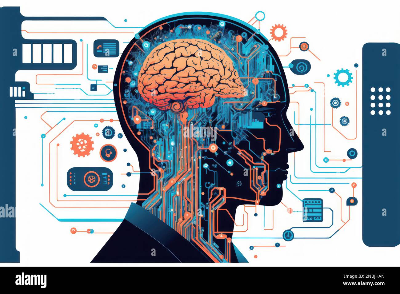 Cyber transformed hi-res stock photography and images - Alamy