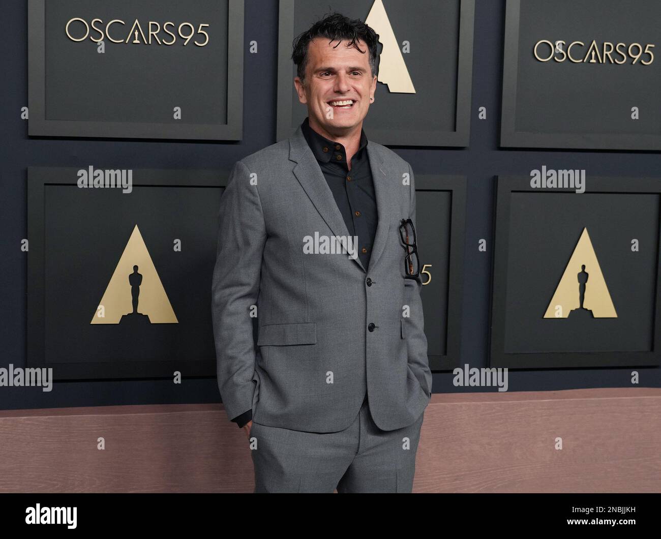 Beverly Hills, CA on Monday, February 13, 2023. Julian Howarth arrives ...