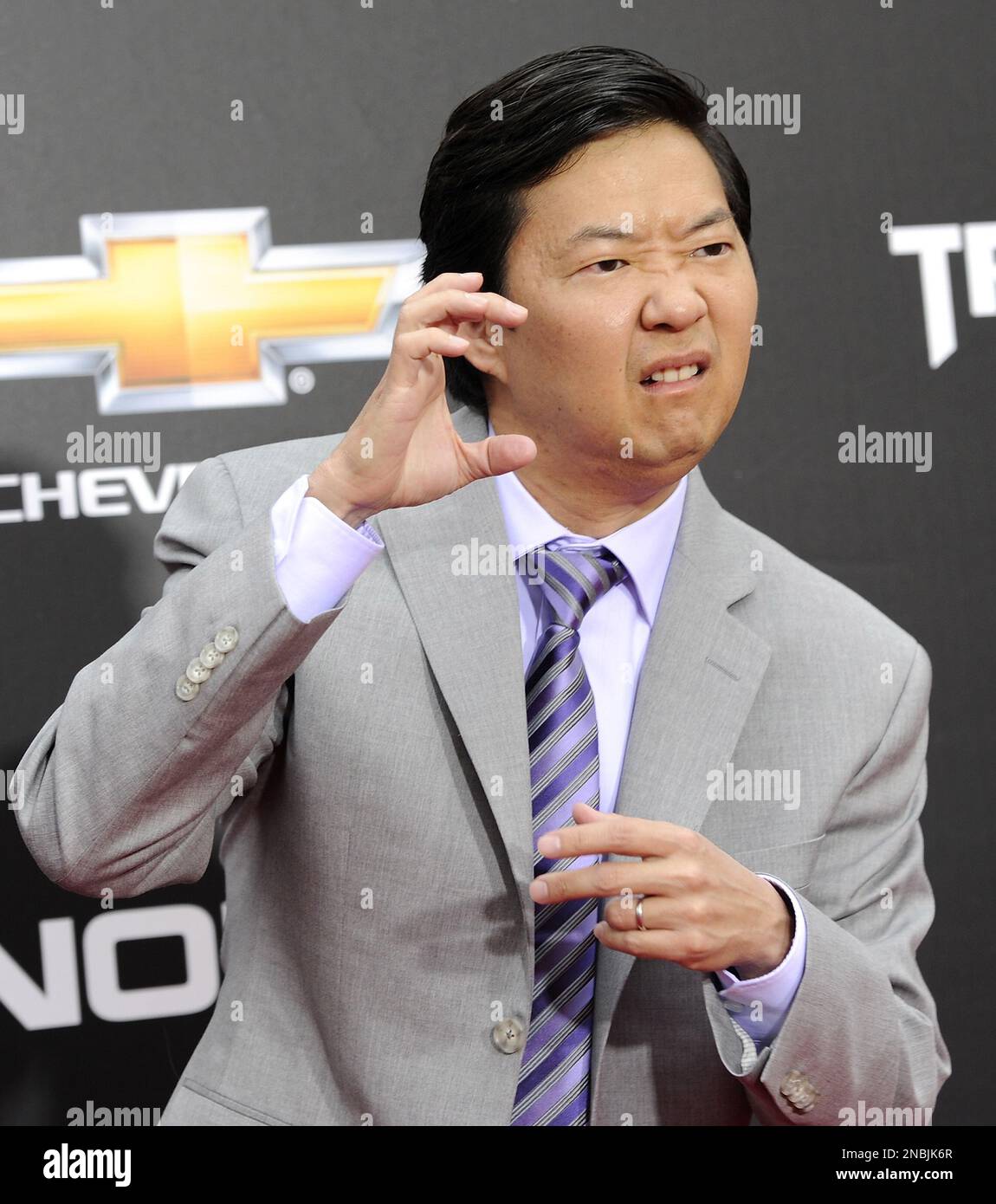 Actor Ken Jeong attends the 'Transformers: Dark Of The Moon' premiere ...