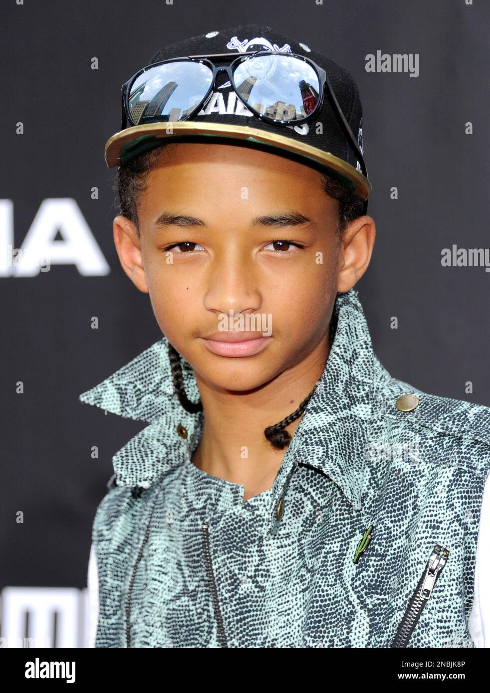 Actor Jaden Smith attends the 'Transformers: Dark Of The Moon' premiere ...