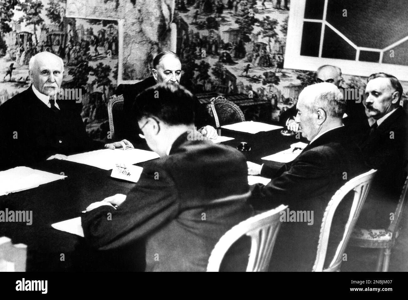 The French ministers met in council under the French Chief of State ...