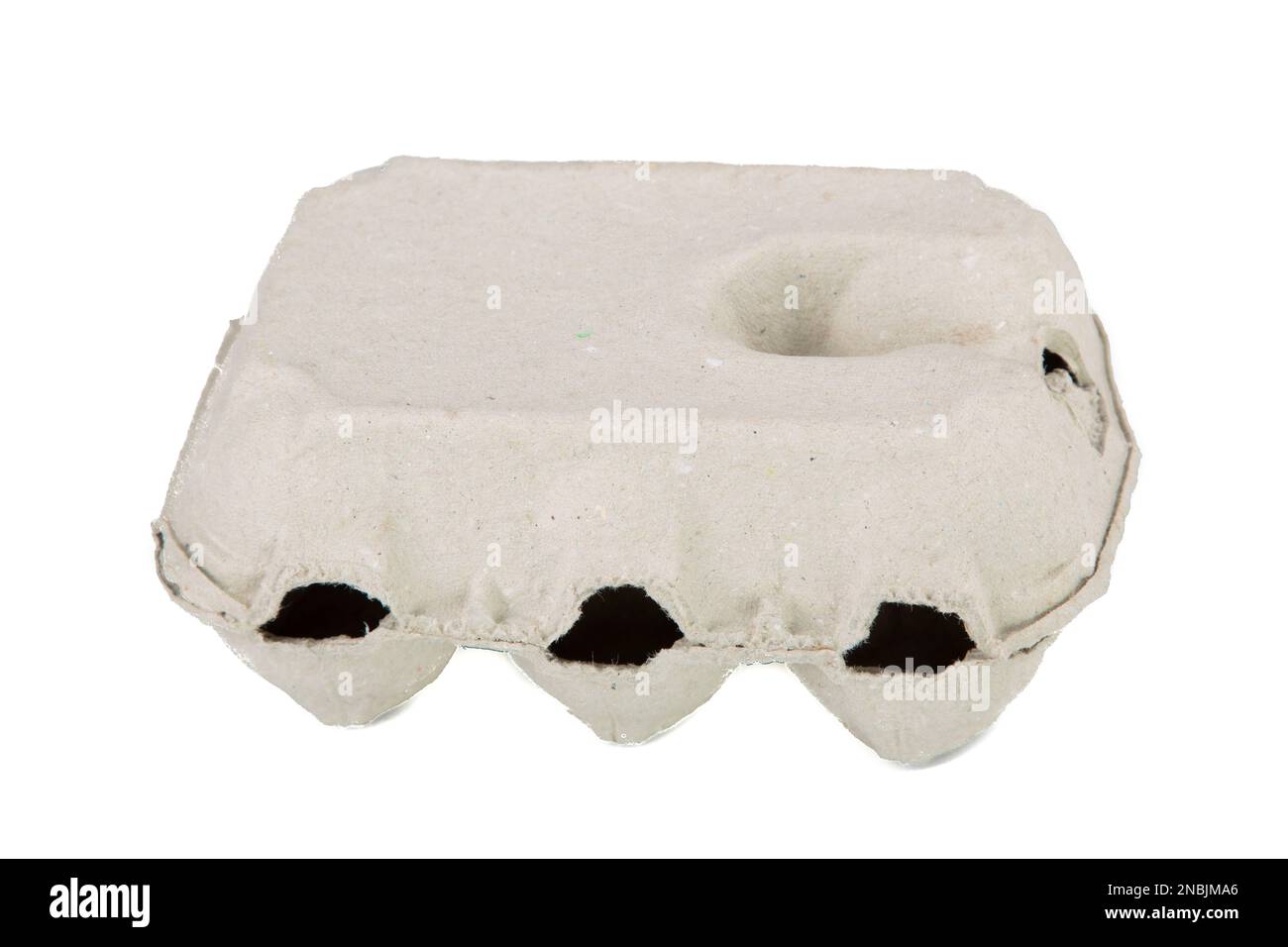 six eggs box cardboard empty package Stock Photo - Alamy