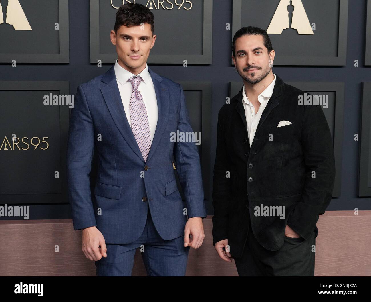 Los Angeles, USA. 13th Feb, 2023. (L-R) Michael Fontaine and Mike ...