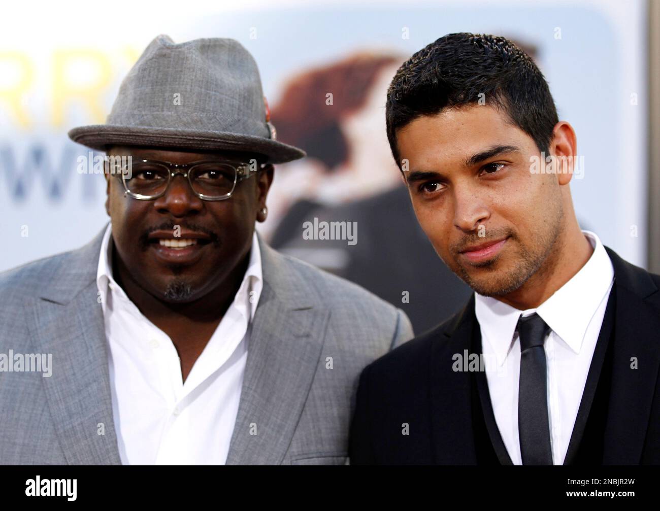 Cast members Cedric the Entertainer, left, and Wilmer Valderrama arrive ...