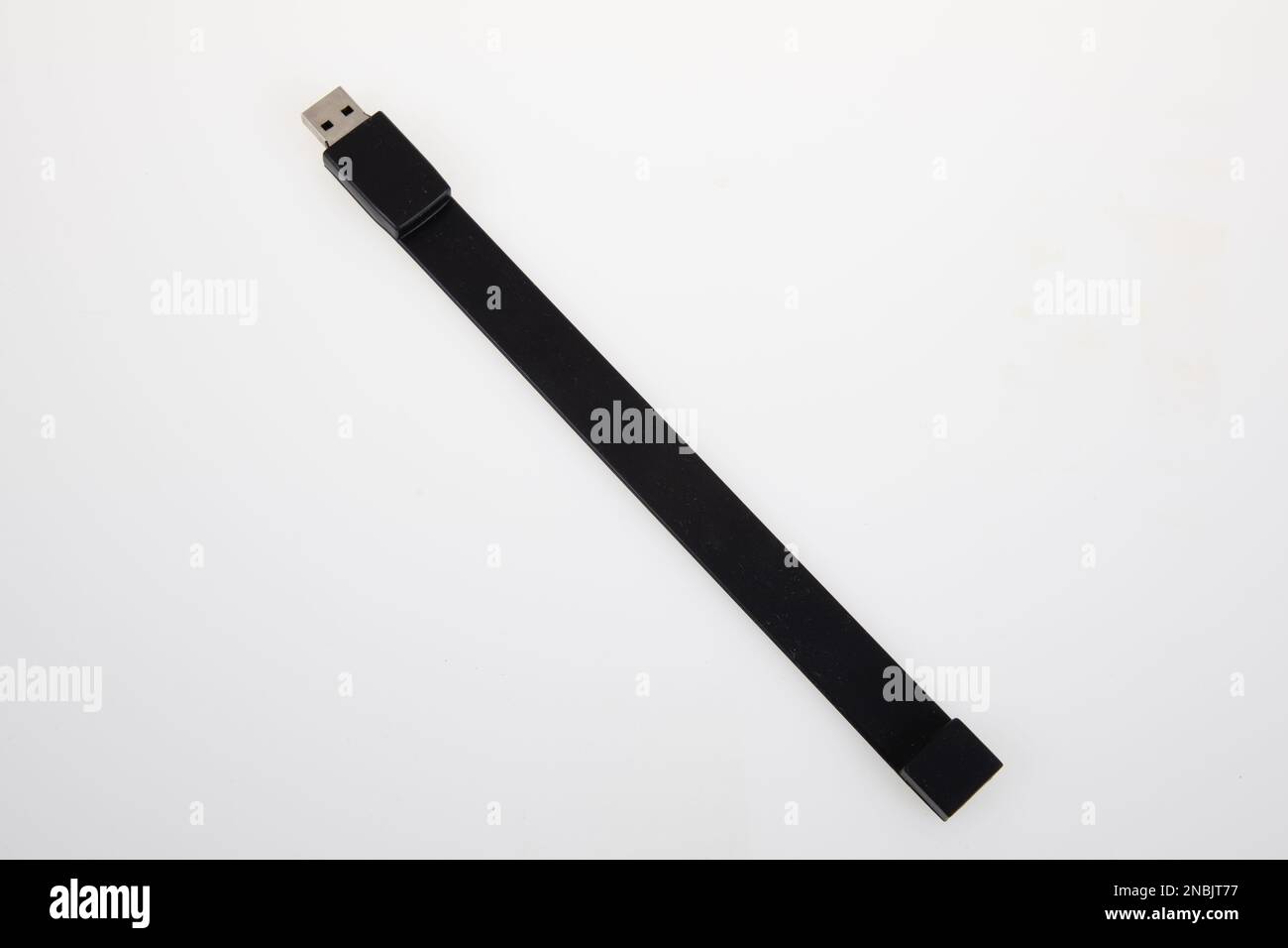 USB Flash Drive Promotional USB key bracelet on white background Stock ...