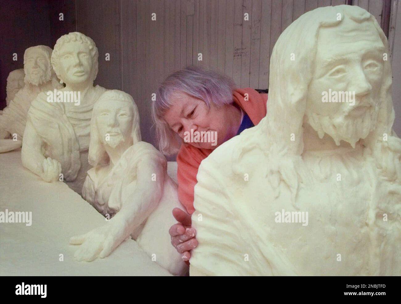 FILE - In this Aug. 11, 1999, file photo, Norma "Duffy" Lyon works on ...