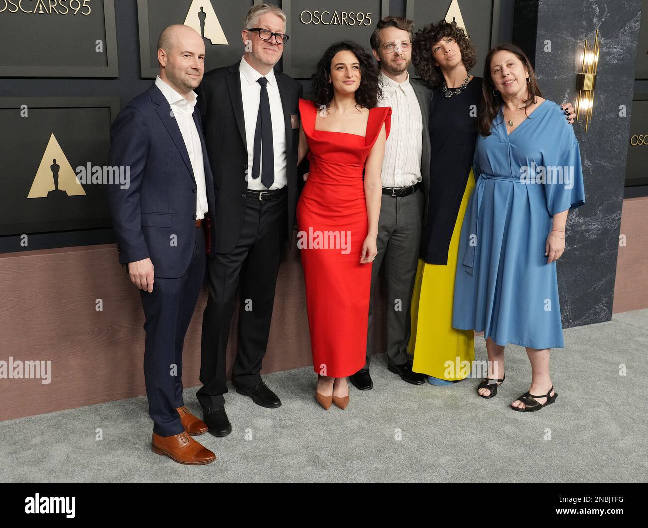 Los Angeles, USA. 13th Feb, 2023. (L-R) Paul Mezey, Andrew Goldman ...
