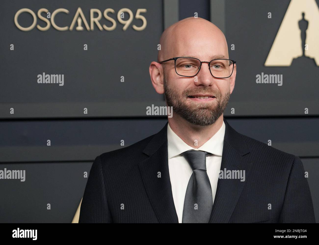 Los Angeles, USA. 13th Feb, 2023. Seth Hill arrives at the 95th Annual Oscars Nominees Luncheon ...