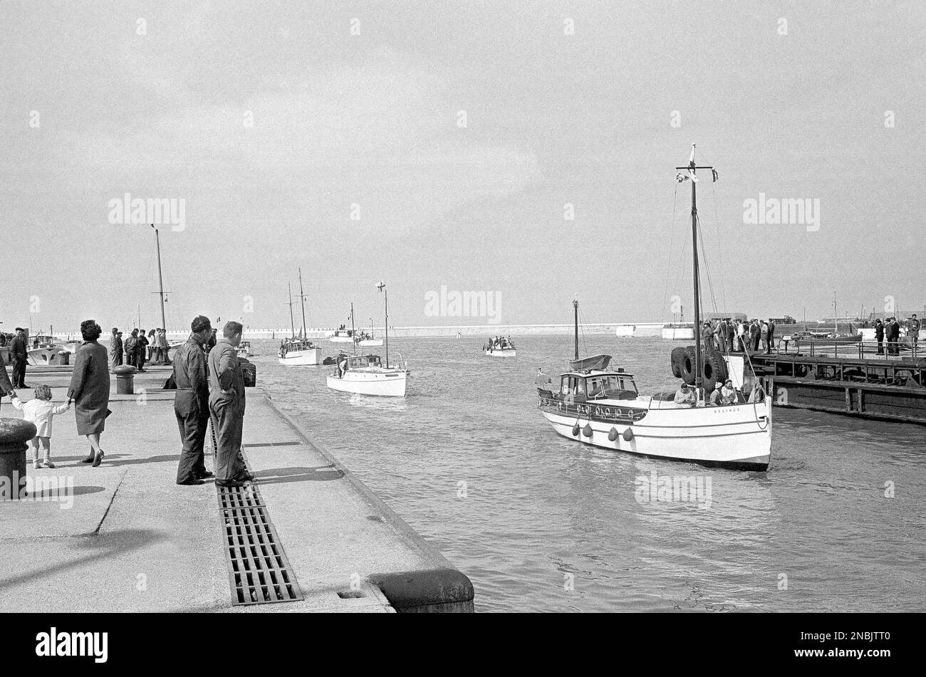 Many “Little ships” from England sailed to Dunkirk, France on June 4 ...