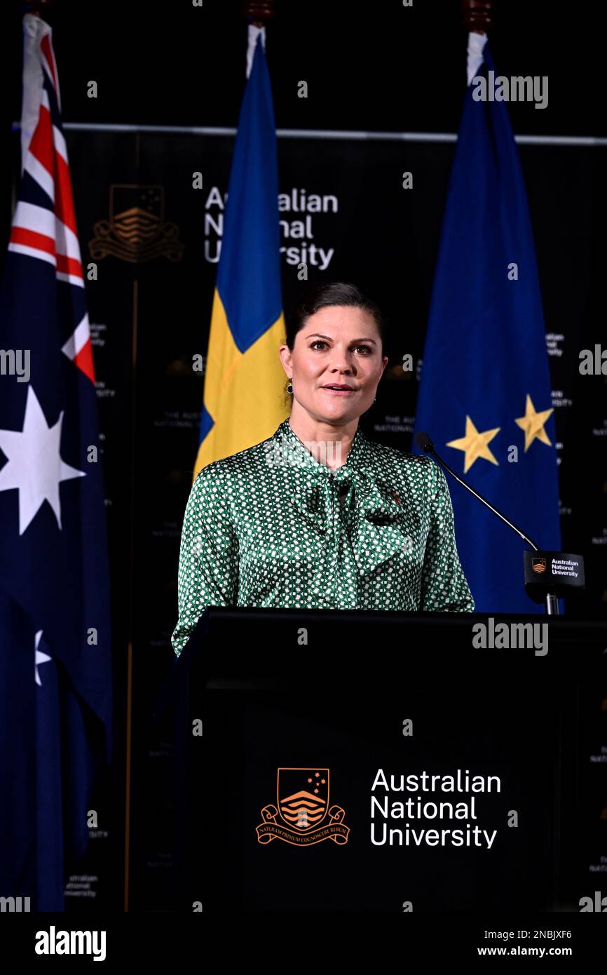Crown Princess Victoria delivered a special address at the Australian ...