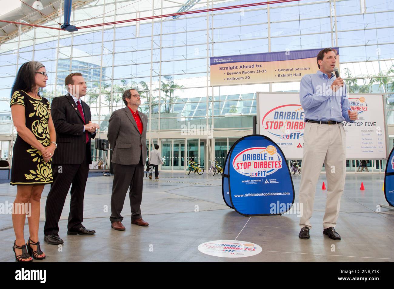 Former NBA and Dribble to Stop Diabetes Ambassador Chris Dudley ...