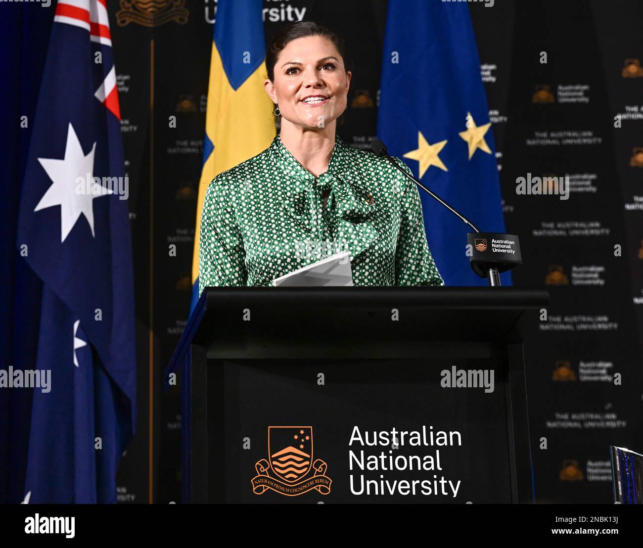 Crown Princess Victoria delivered a special address at the Australian ...