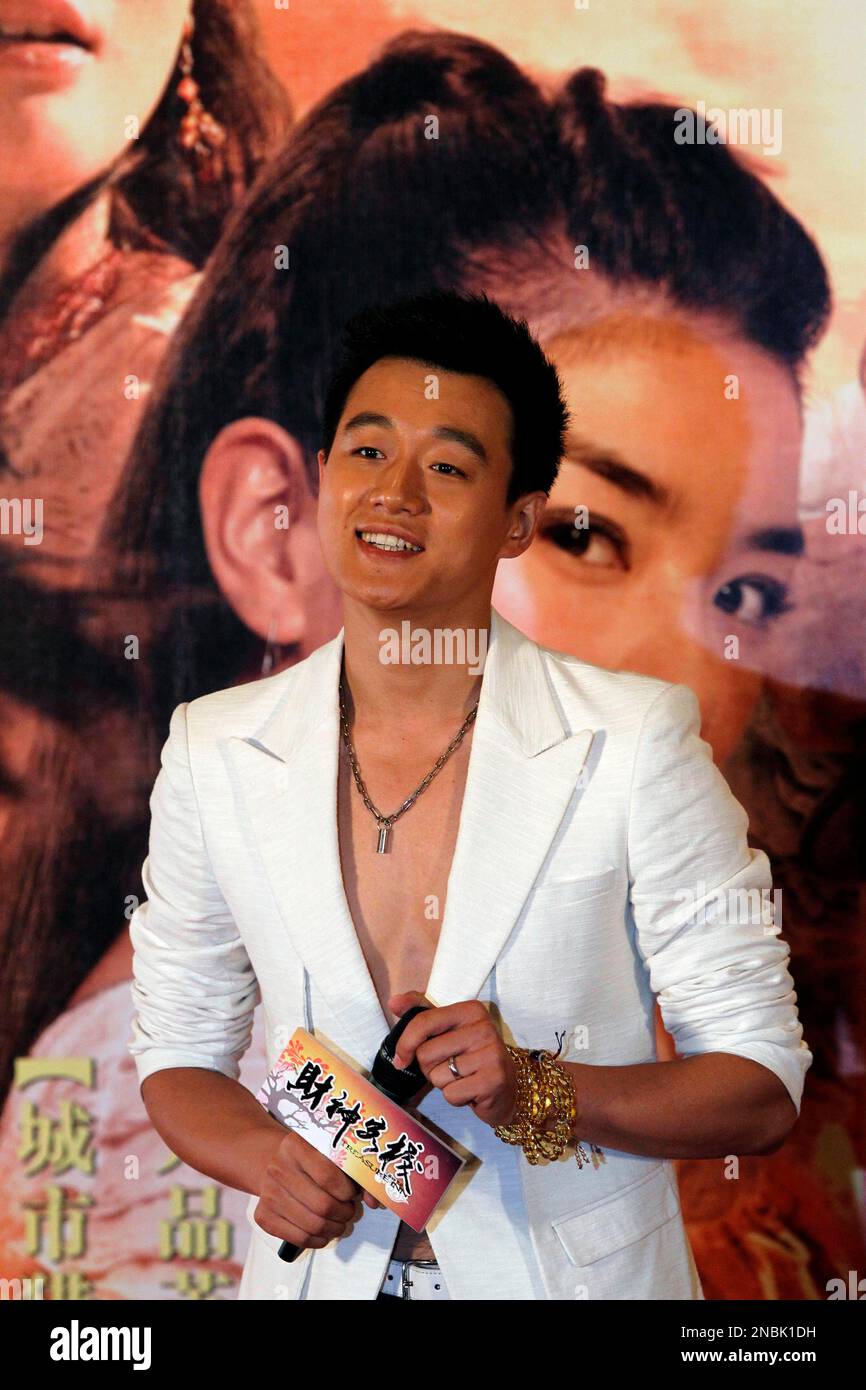 Chinese actor Tong Dawei attends the gala for the movie "Treasure Inn ...