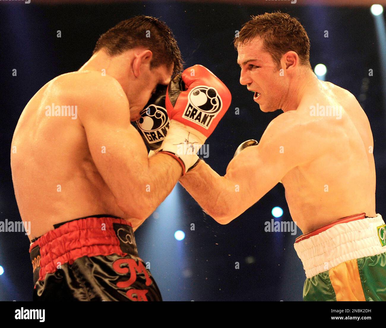 WBA super middleweight world boxing champion Felix Sturm of Germany ...