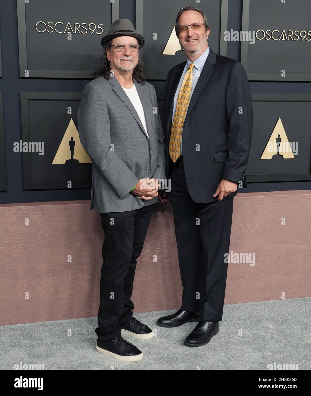 Los Angeles, USA. 13th Feb, 2023. (L-R) Glenn Weiss and Ricky Kirshner ...