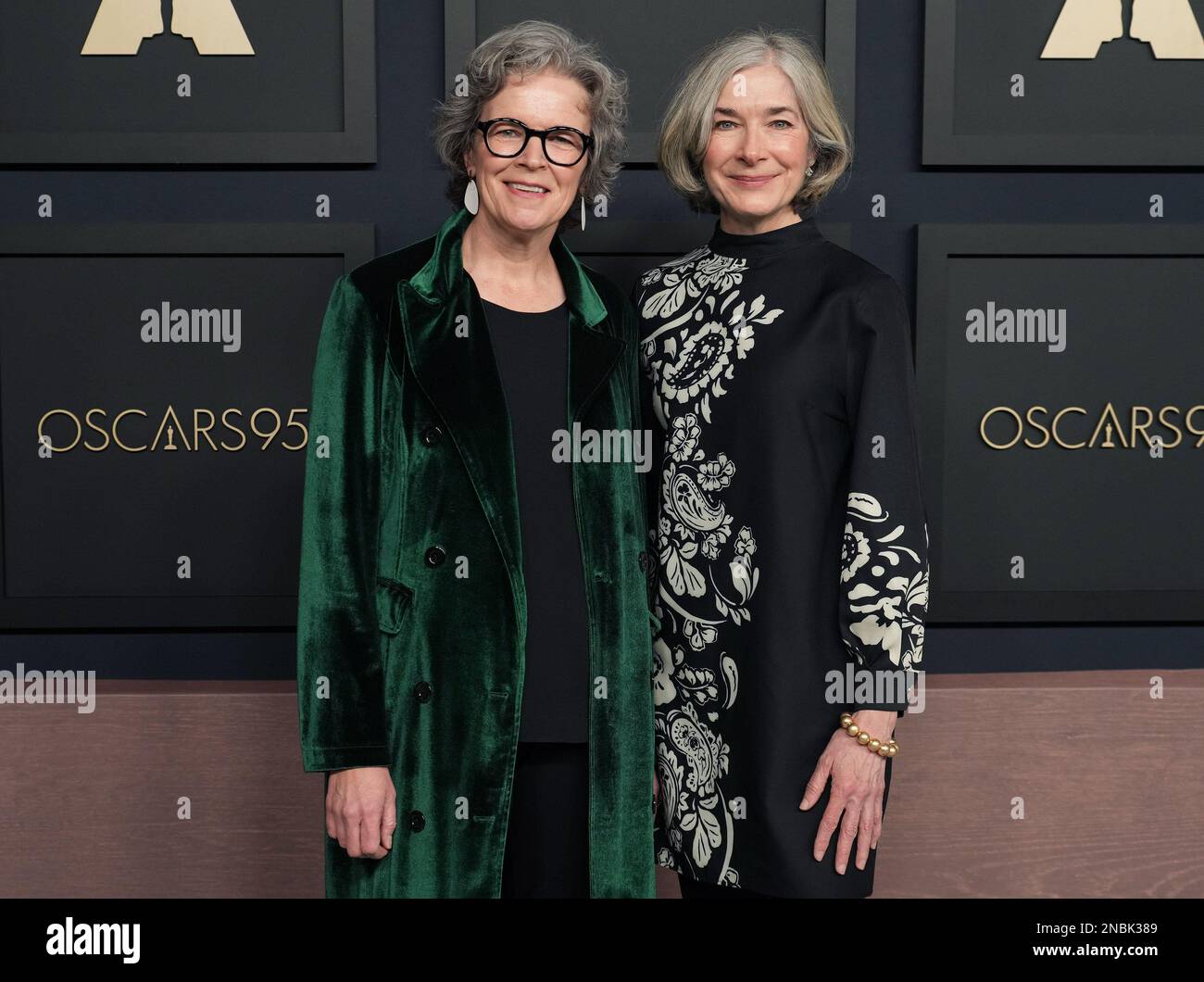 Beverly Hills, CA on Monday, February 13, 2023. (L-R) Amanda Forbis and ...