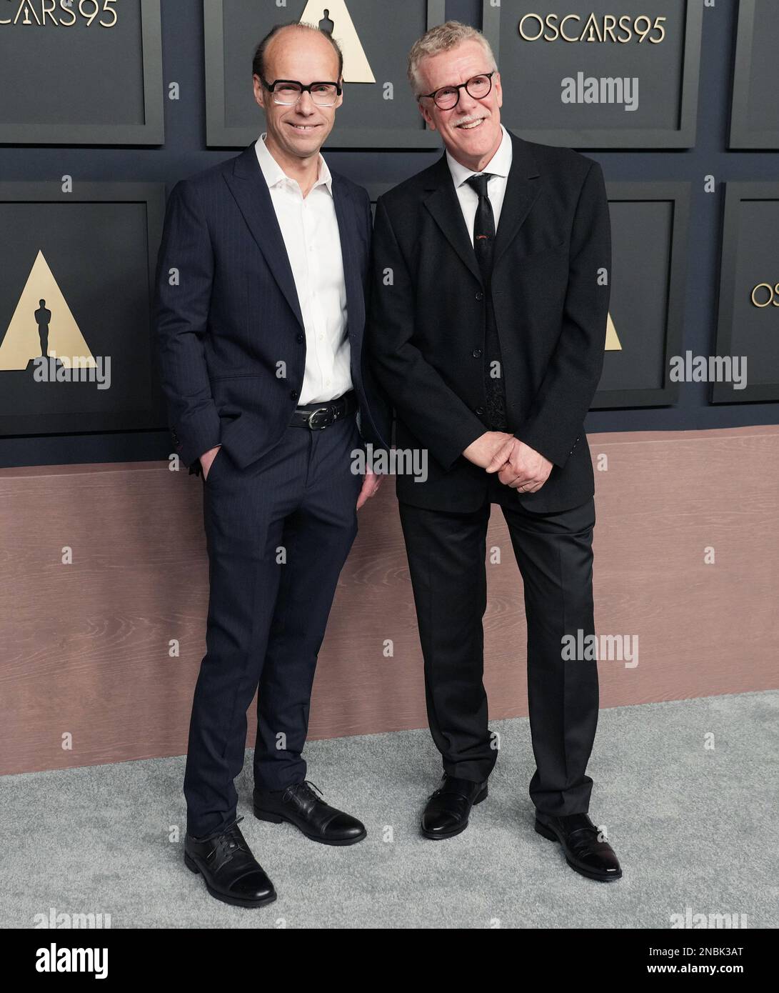 Los Angeles, USA. 13th Feb, 2023. (L-R) Michael Keller and Wayne ...
